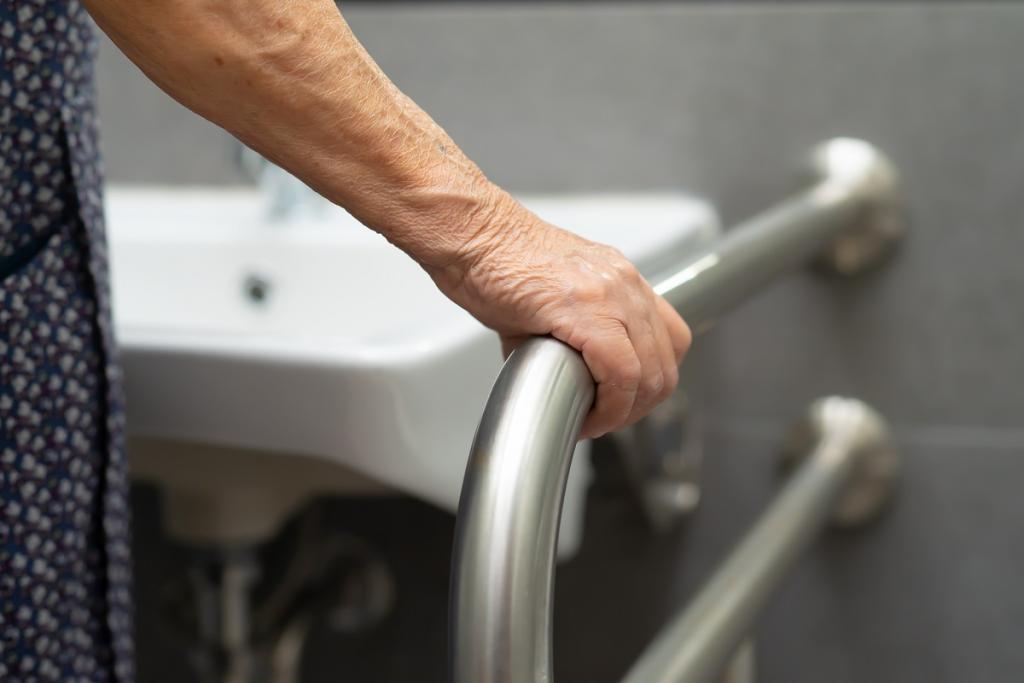 How to prevent falls in the bathroom | Age UK Trading